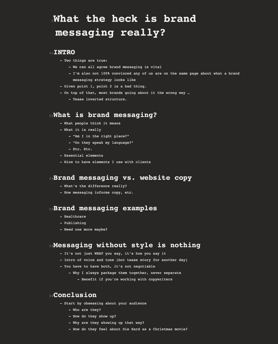 How To Write A Blog Post Outline Tips Examples