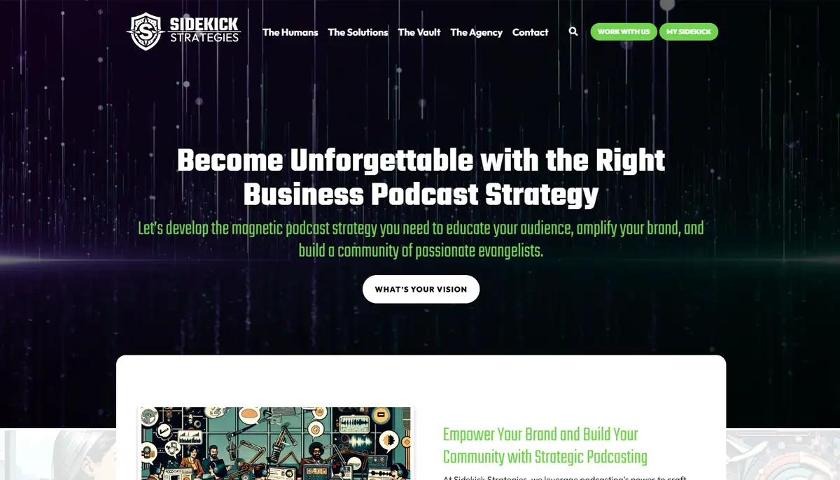 Podcast Strategy | Sidekick Strategies